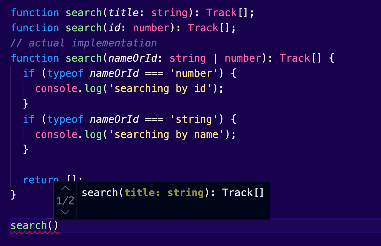 Master Functions In Typescript